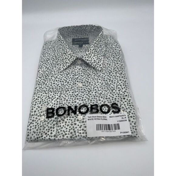 Bonobos | Shirts | Bonobos Mens Ls Tech Buttondown White Xl | Poshmark